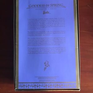 Barbie | Other | Goddess Of Spring Collectible Barbie | Poshmark